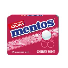 Mentos | Chewing Gum | Breeze Cherry Mint | 12 packs | Jumbopap.com