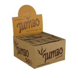 Jumbo Brown Perforated Filter Tips | 25 Packs | Jumbopap.com