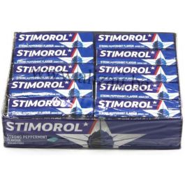 Stimorol Strong Peppermint Flavour Chewing Gum - 30 pakjes | Jumbopap.com